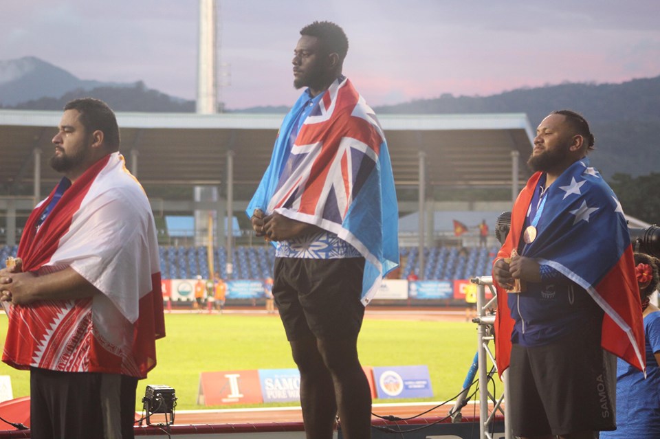 Mustafa Fall Medal Presentation – Athletics Fiji